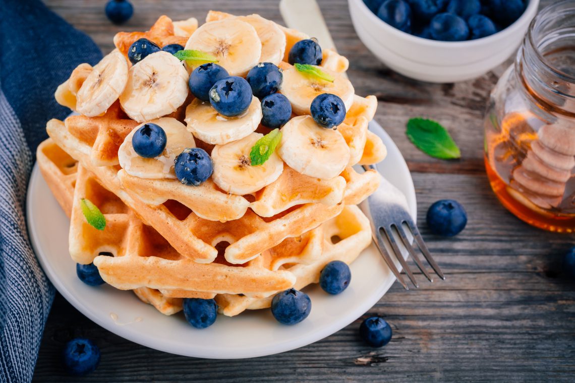 Cea mai buna reteta de gofre fara gluten si zahar rafinat - un mic ...