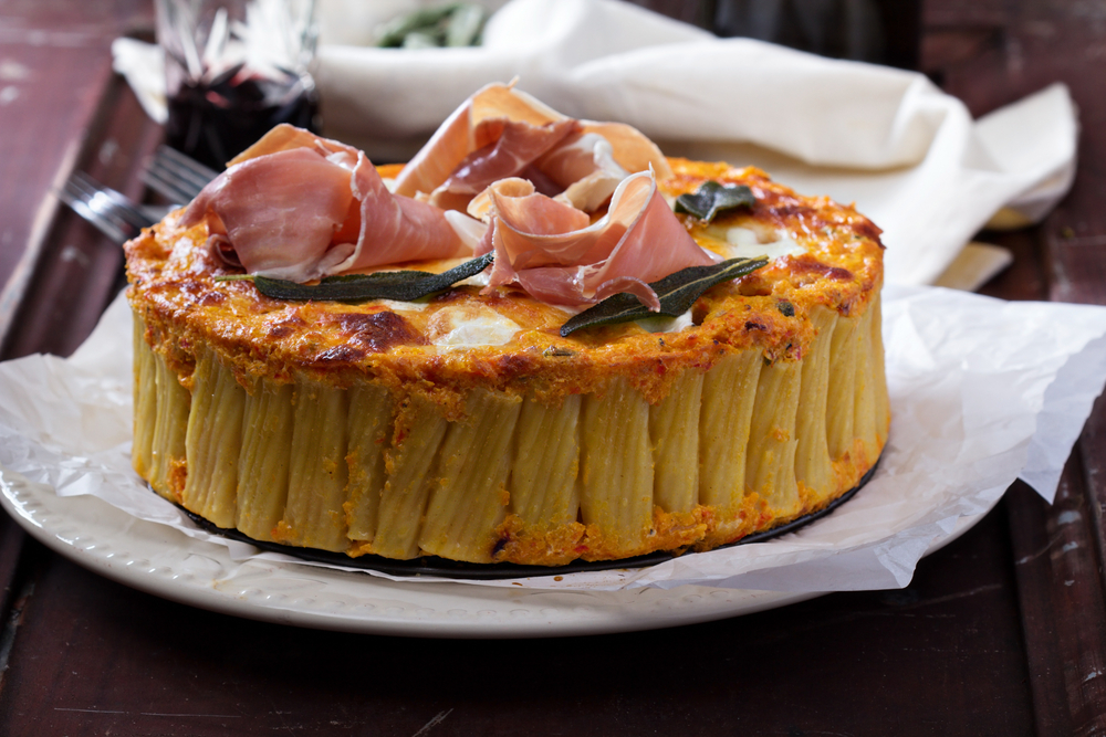 Placinta de paste rigatoni umplute - Andreea Raicu