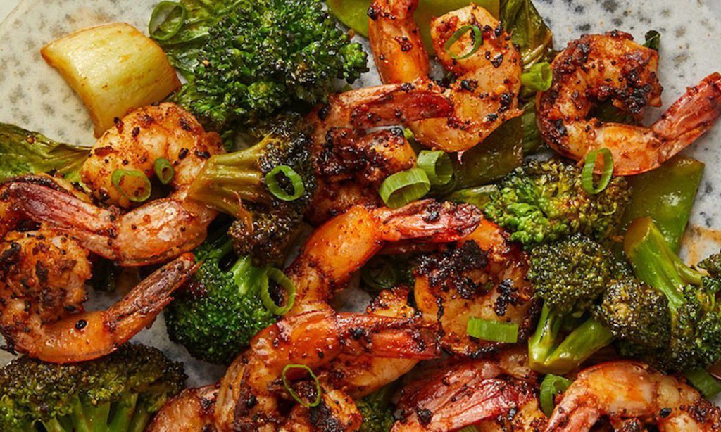 Creveti cu curry din cartofi dulci si lemongrass, o reteta usoara de ...