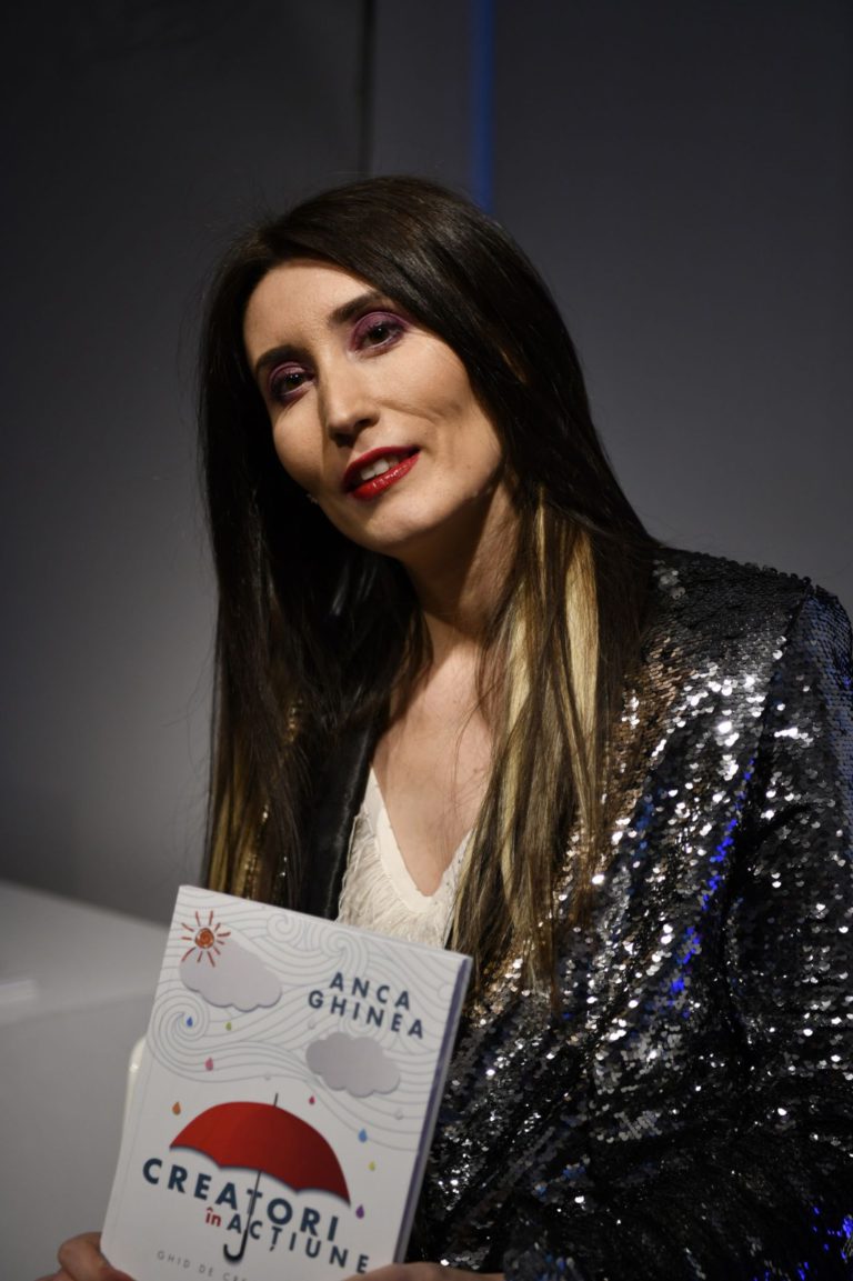 Anca Ghinea, autoarea cartii "Creatori in actiune": "As vrea ca acest ...