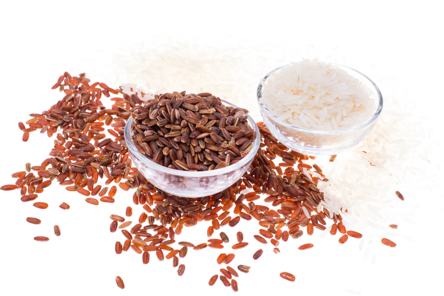 Diferenta dintre orezul alb si orezul brun. Unul dintre ele este bun pentru sanatatea inimii ...