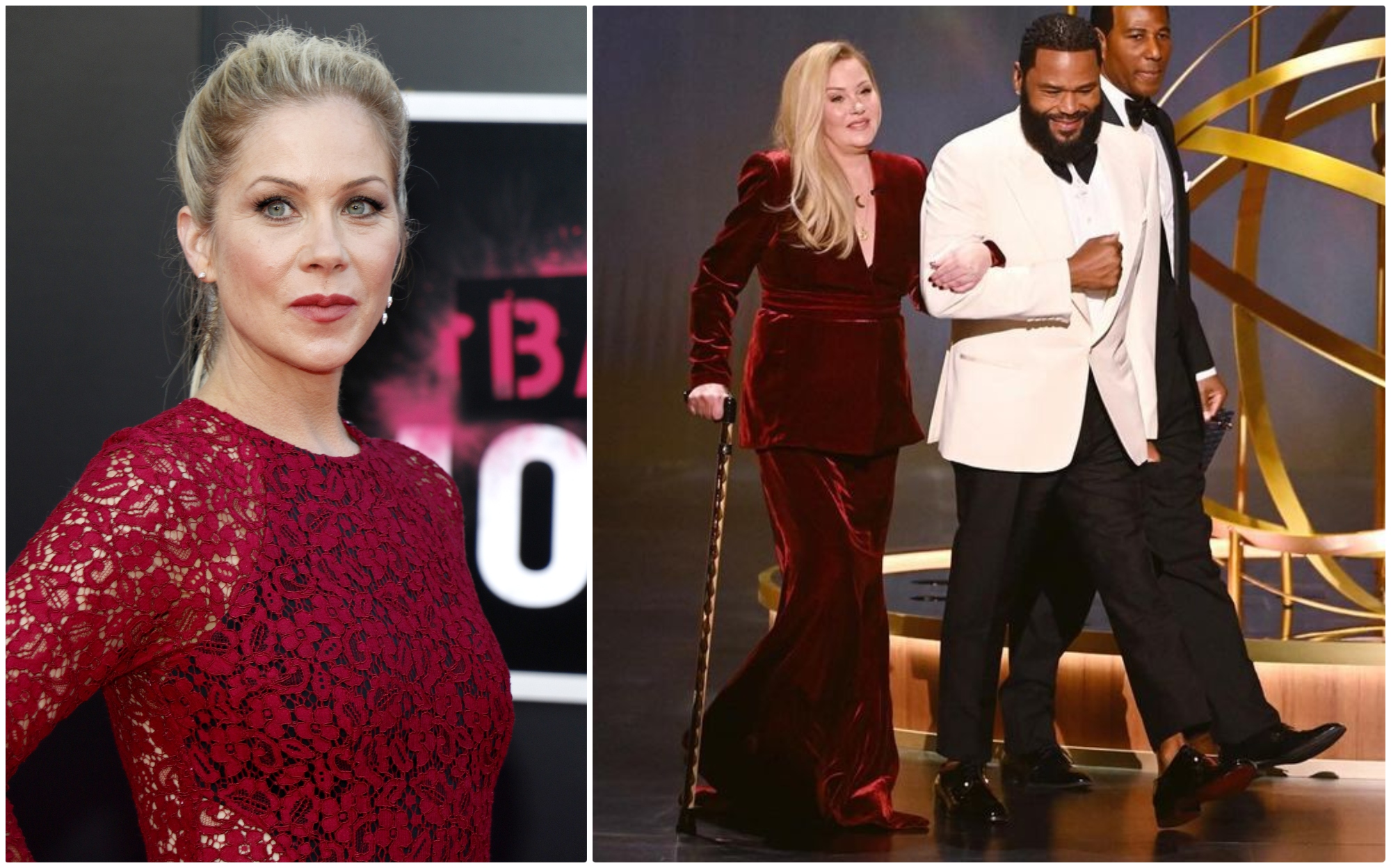 Christina Applegate, aparitie surpriza la Premiile Emmy. Actrita ...